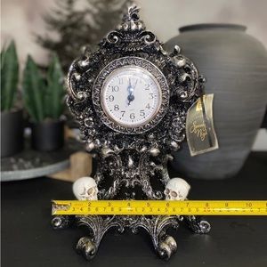 Holiday | Gothic Skull Clock | Poshmark